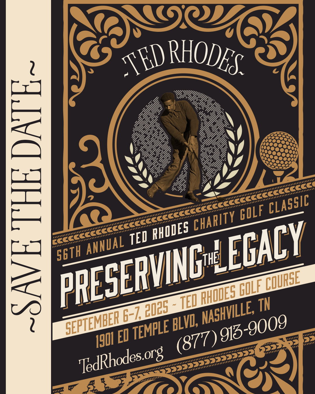 56TH ANNUAL TED RHODES CHARITY GOLF TOURNAMENT -NASHVILLE, TN - Ted ...